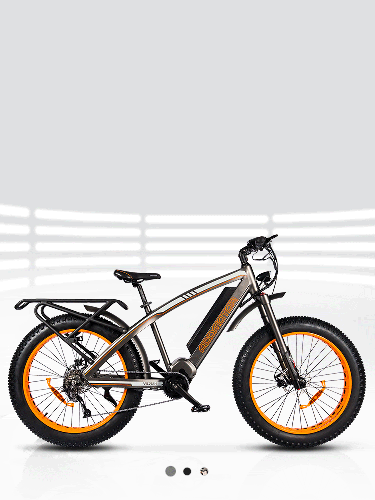 1000W Mid-Drive Electric Bike for Hunting | M-5600 - Addmotor