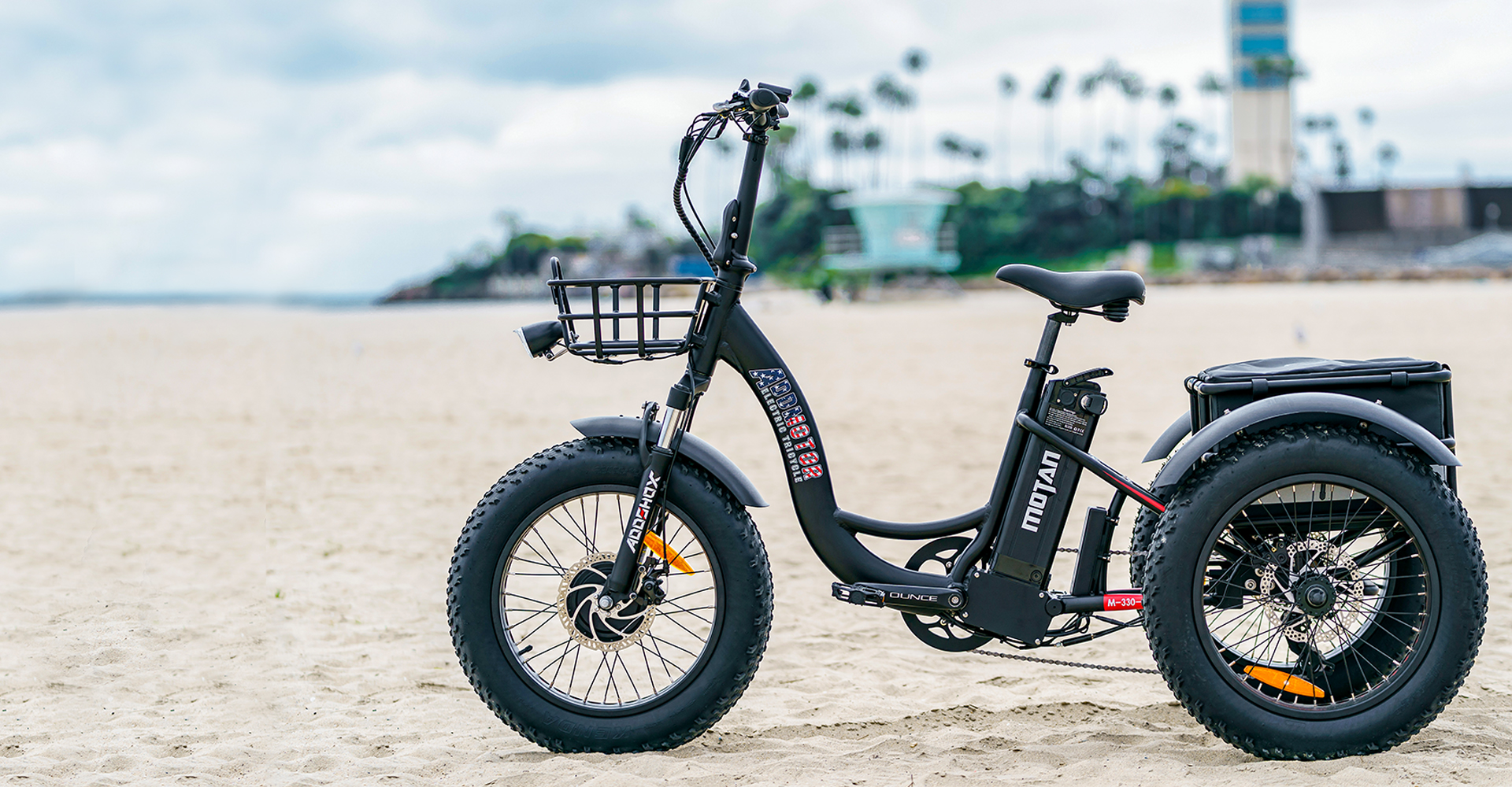 Addmotor long range electric tricycle for adults