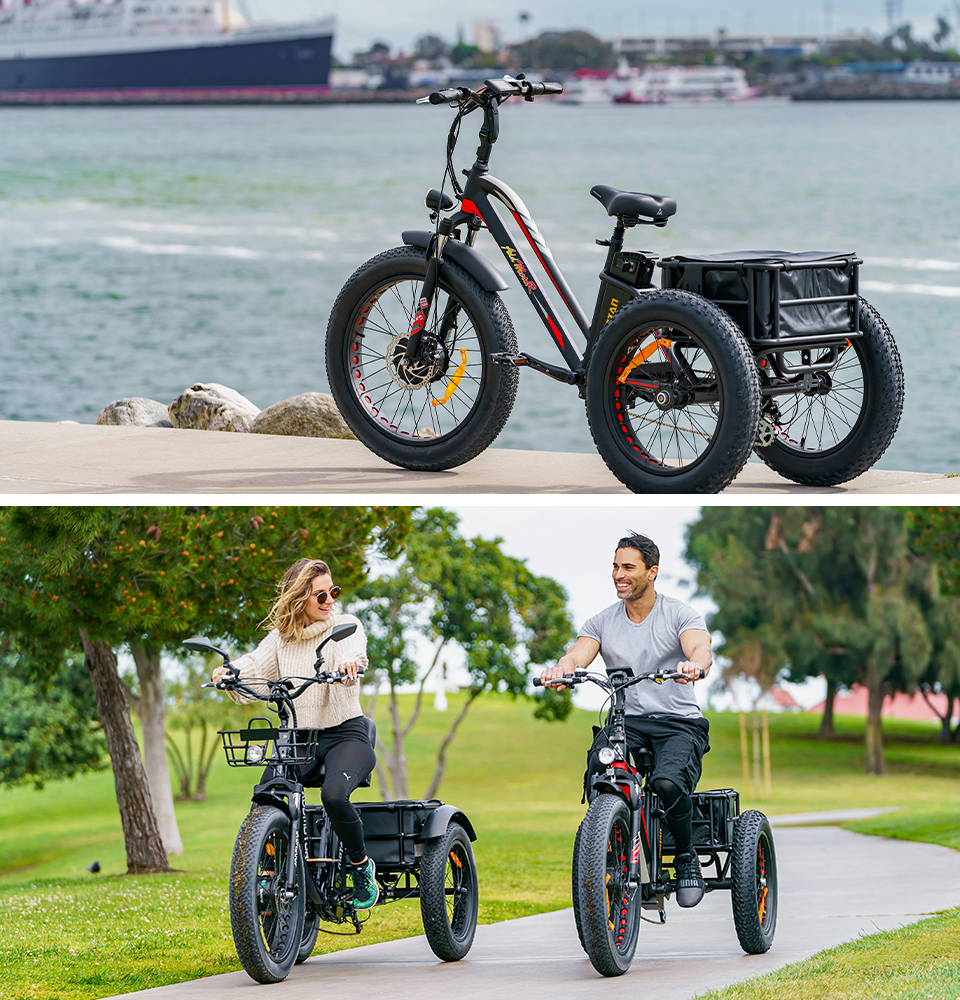 Triketan M-350 Electric Tricycle | 48V*20Ah Battery