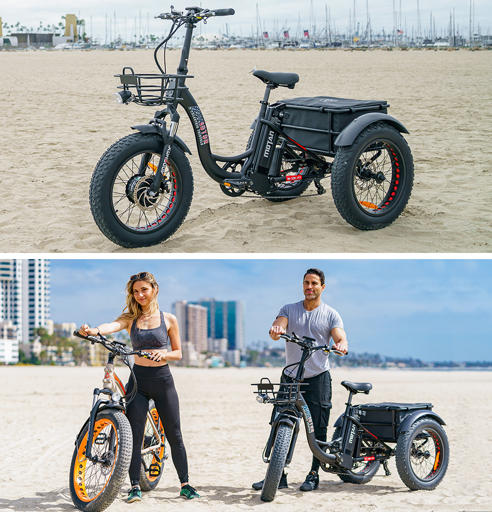 Addmotor long range electric tricycle for adults