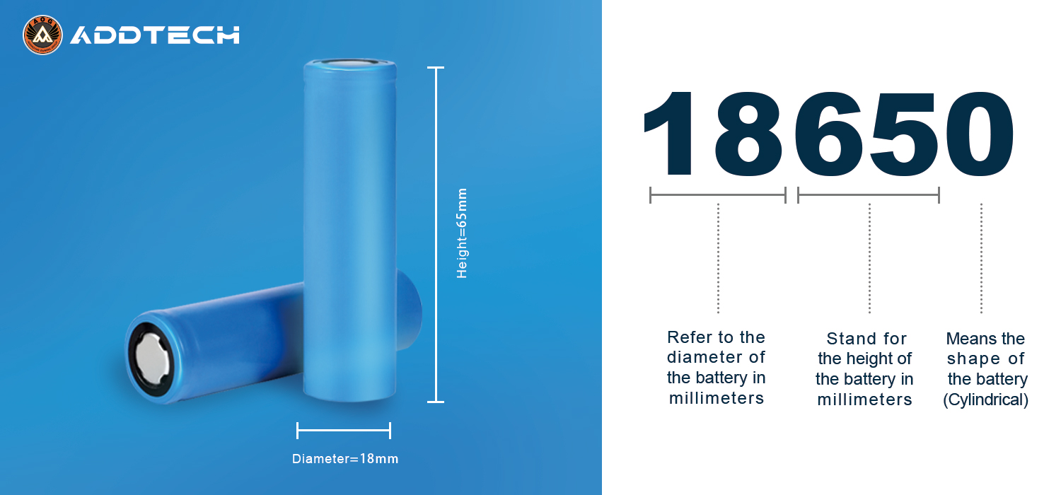 ADDTECH 18650 Lithium Battery