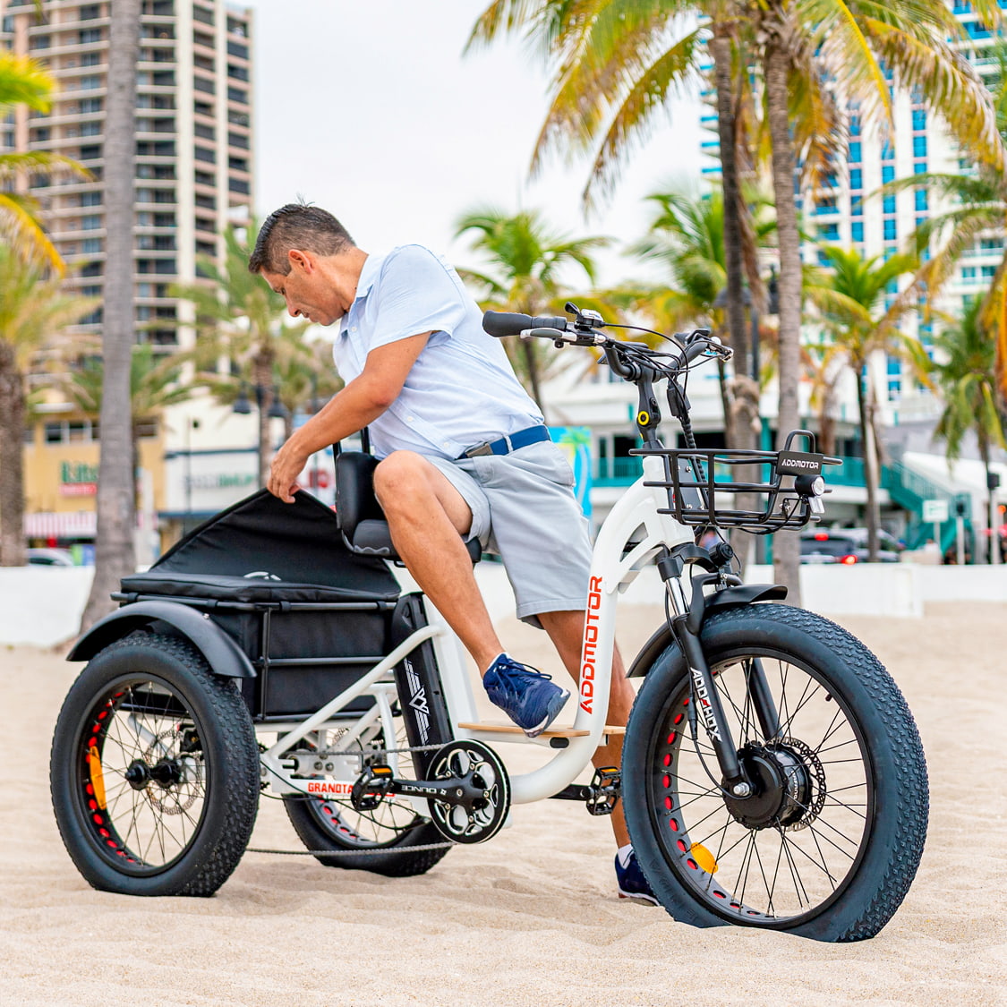 Meet the Triketan M-350 Fat Tire Electric Trike