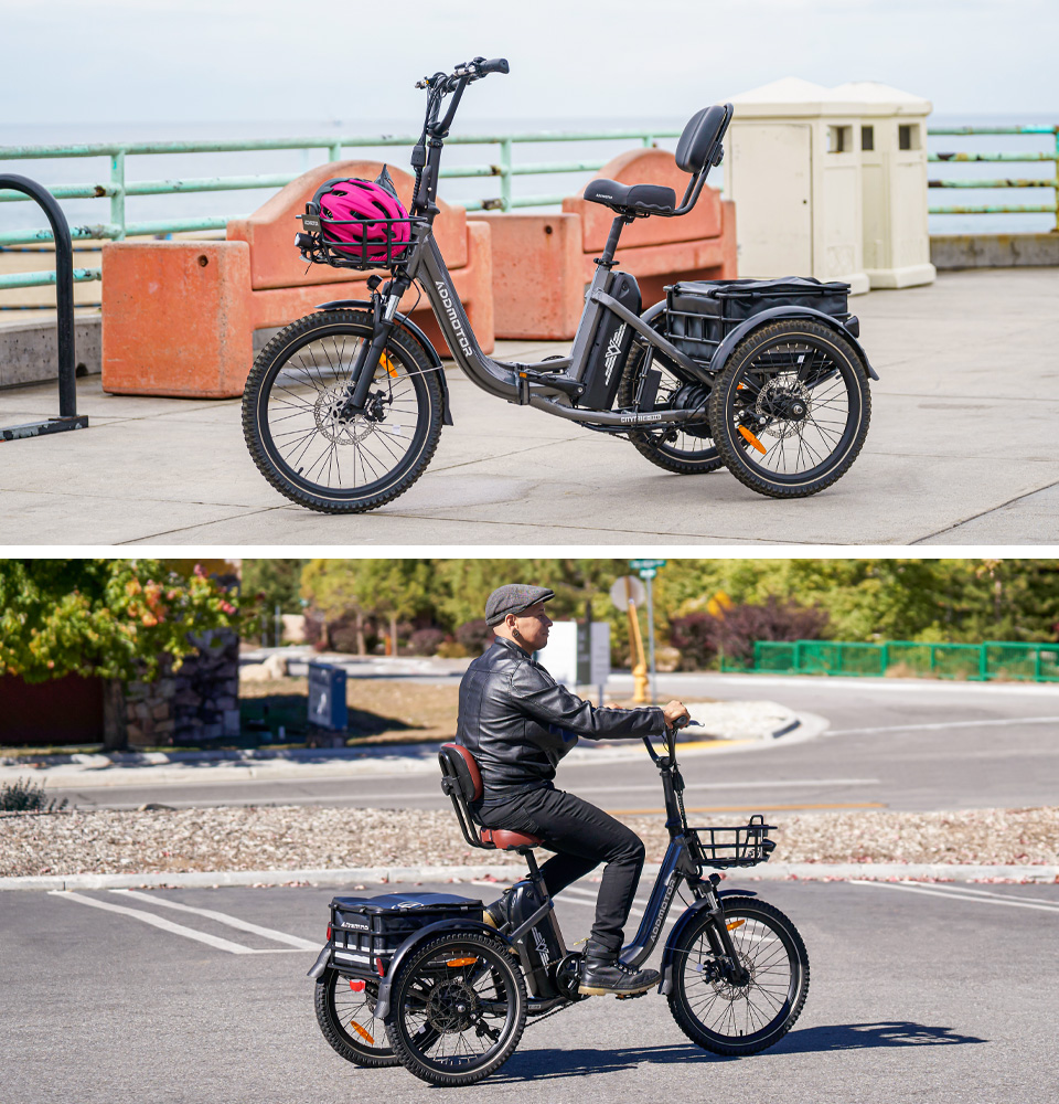 Citytri E-310 Plus Folding eTrike,Under $2000