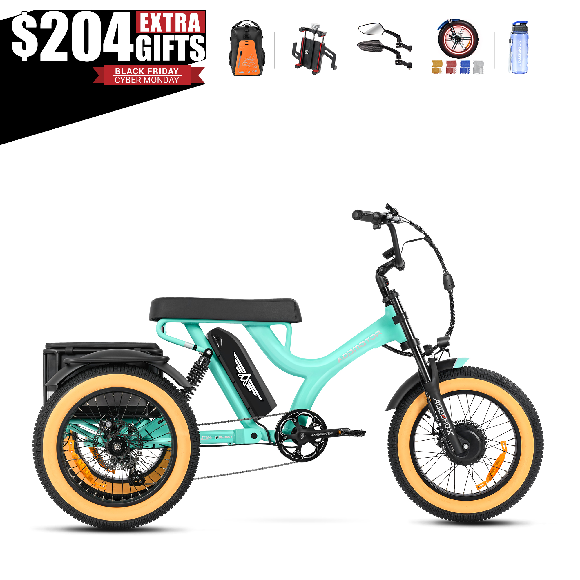 Addmotor HEROTRI M-365X Adult Electric Trike