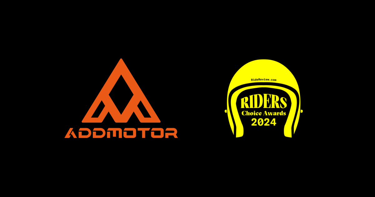 News | Addmotor Wins the Rider's Choice Award for Best Trike 2024!