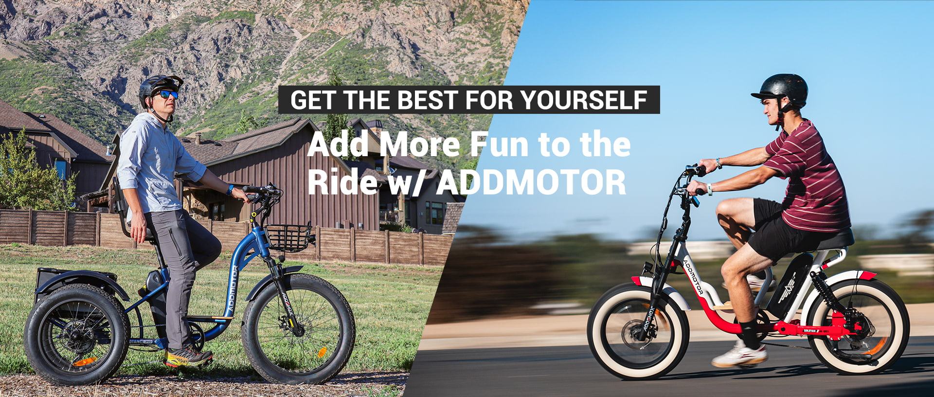 Addmotor Electric Bike & Electric Trike Shop- Best E-Bikes | Electric ...