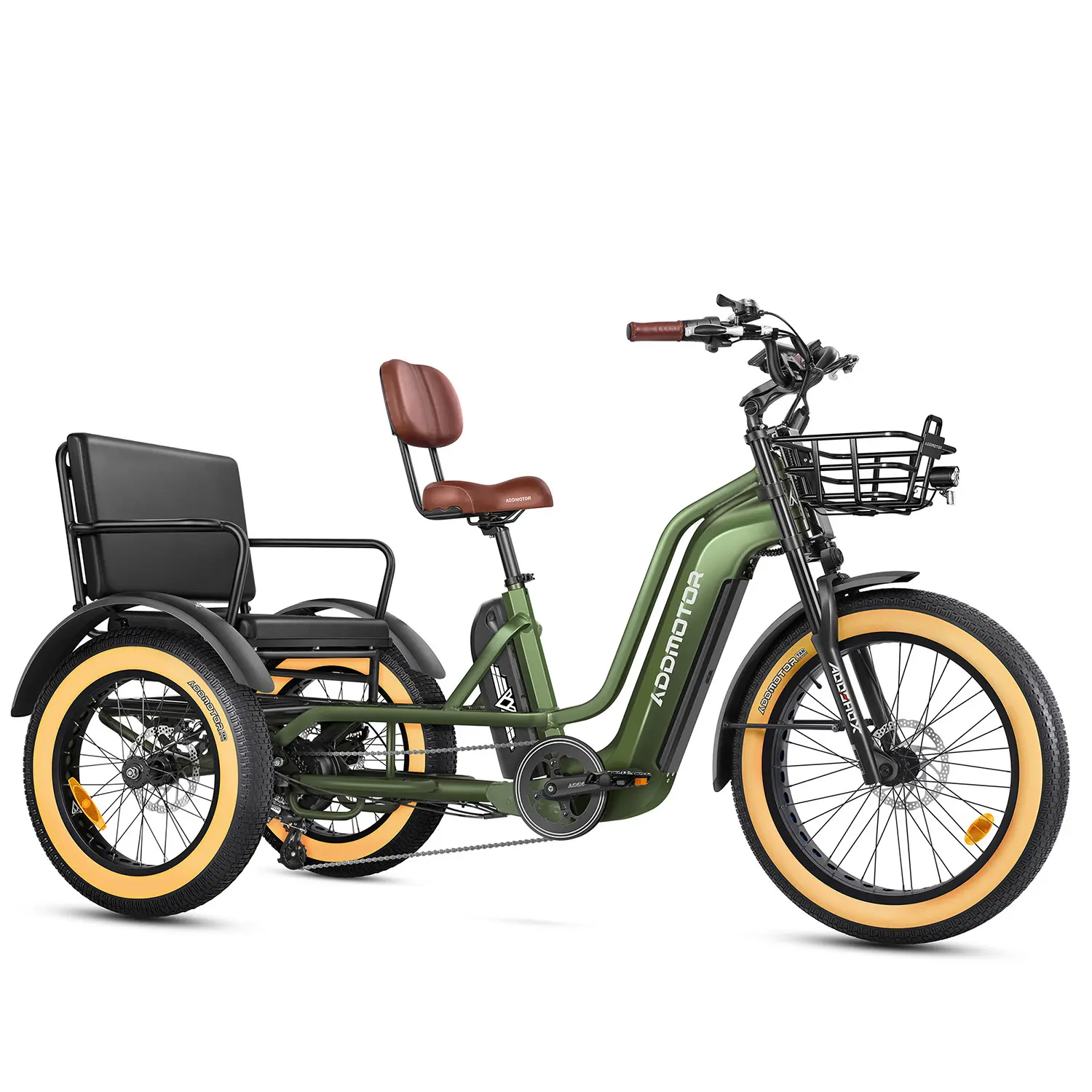 Addmotor Grandtan Turbo Mid-Drive Electric Trike | 1000W Mid-Drive Trike