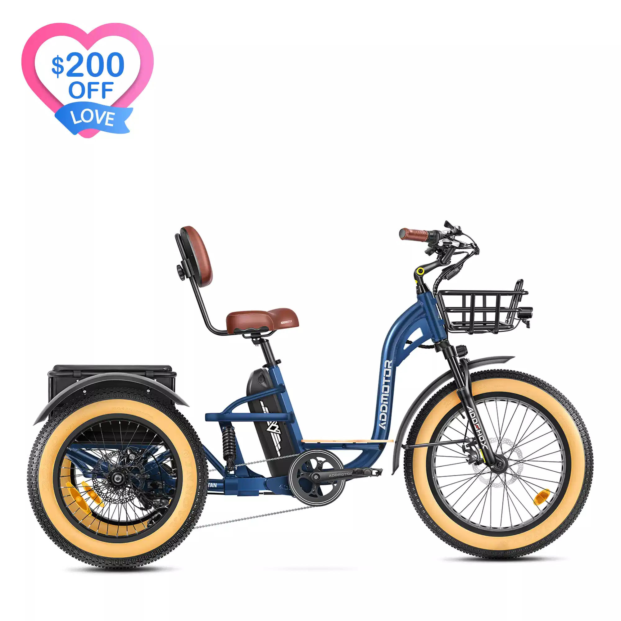 Addmotor Spytan Two Front Wheel Electric Bike