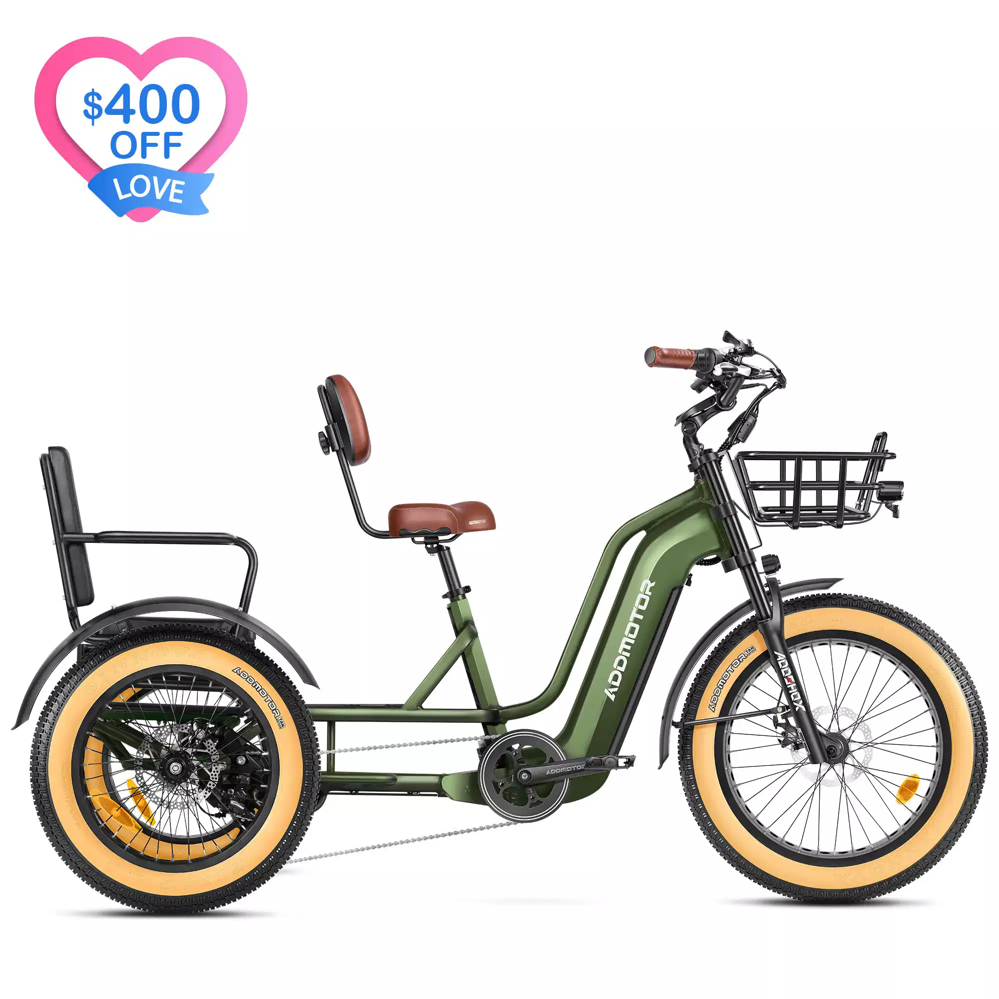 Electric Trikes for Seniors & Adults | Addmotor E-Trikes