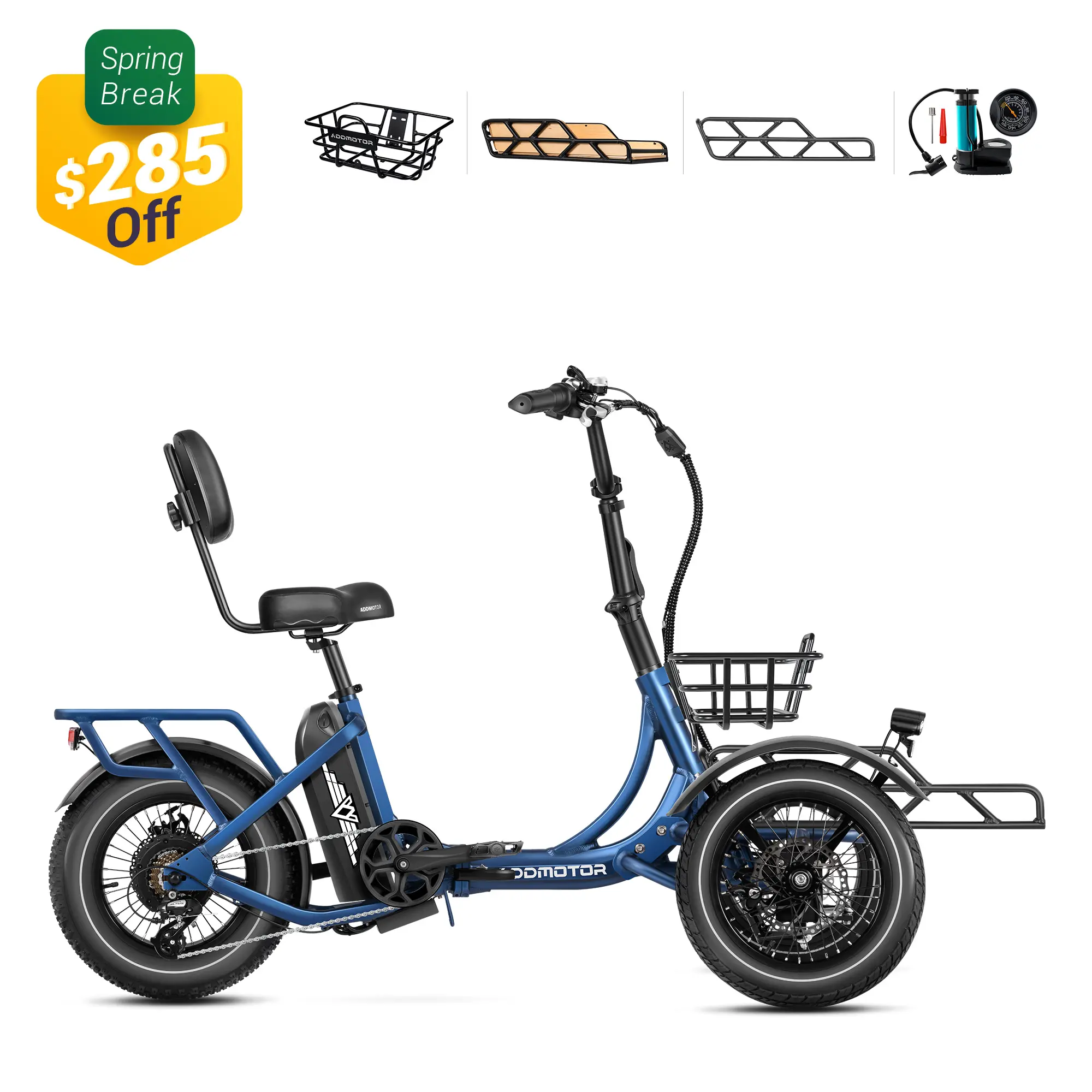 Electric Trikes for Seniors & Adults | Addmotor E-Trikes