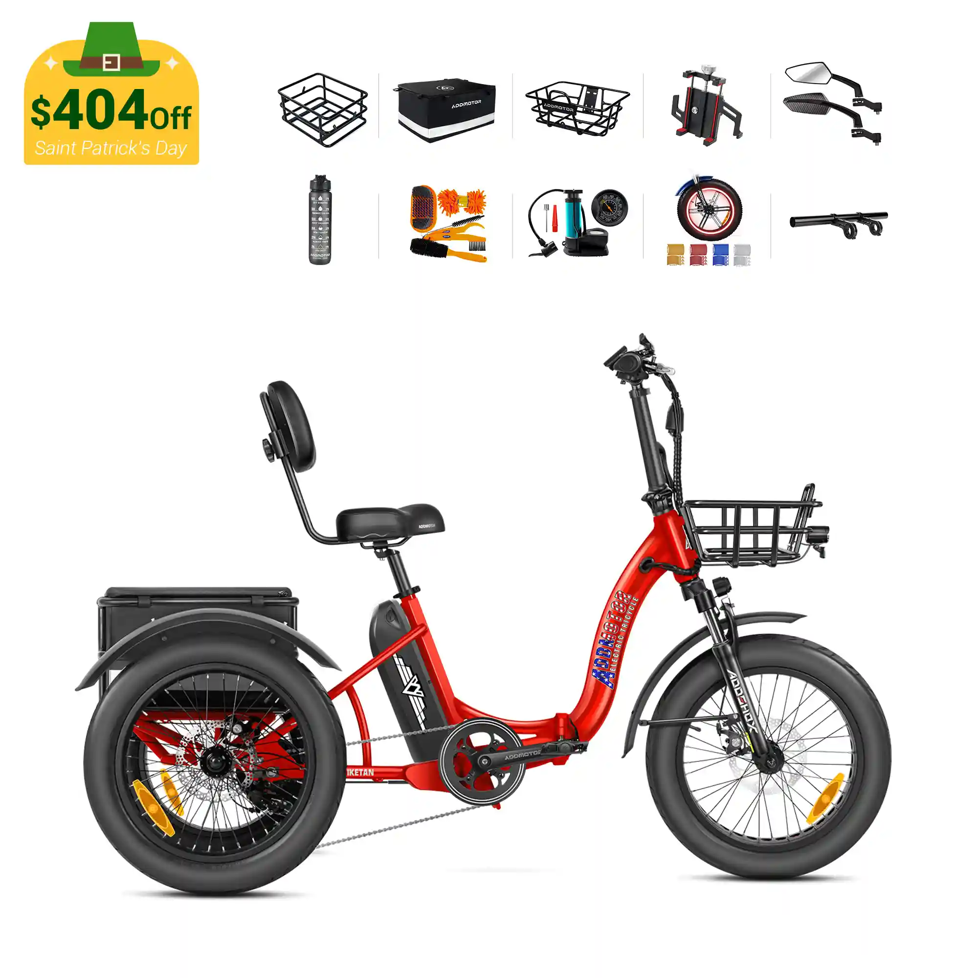 Addmotor Spytan Two Front Wheel Electric Bike